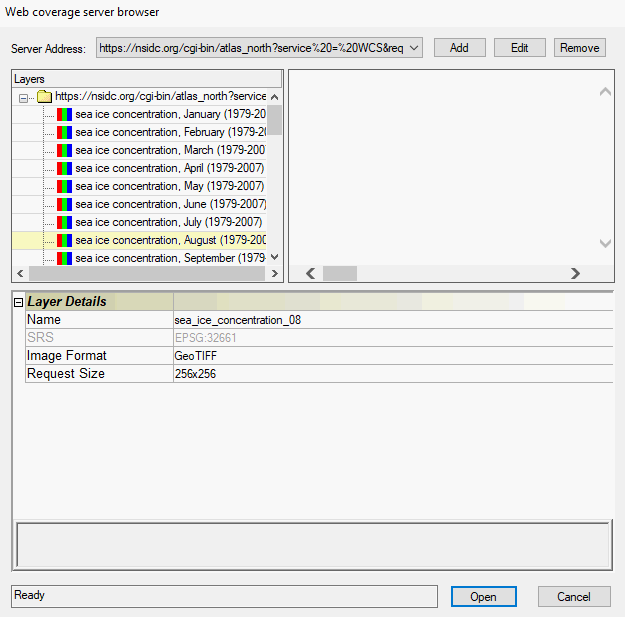 Web Coverage Service