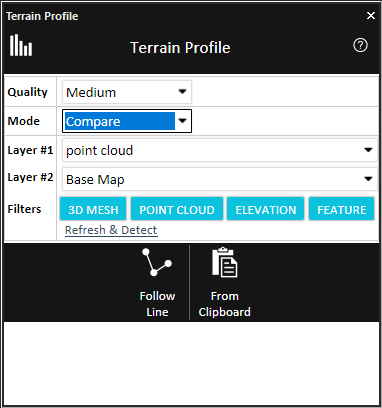 Terrain Profile Tool