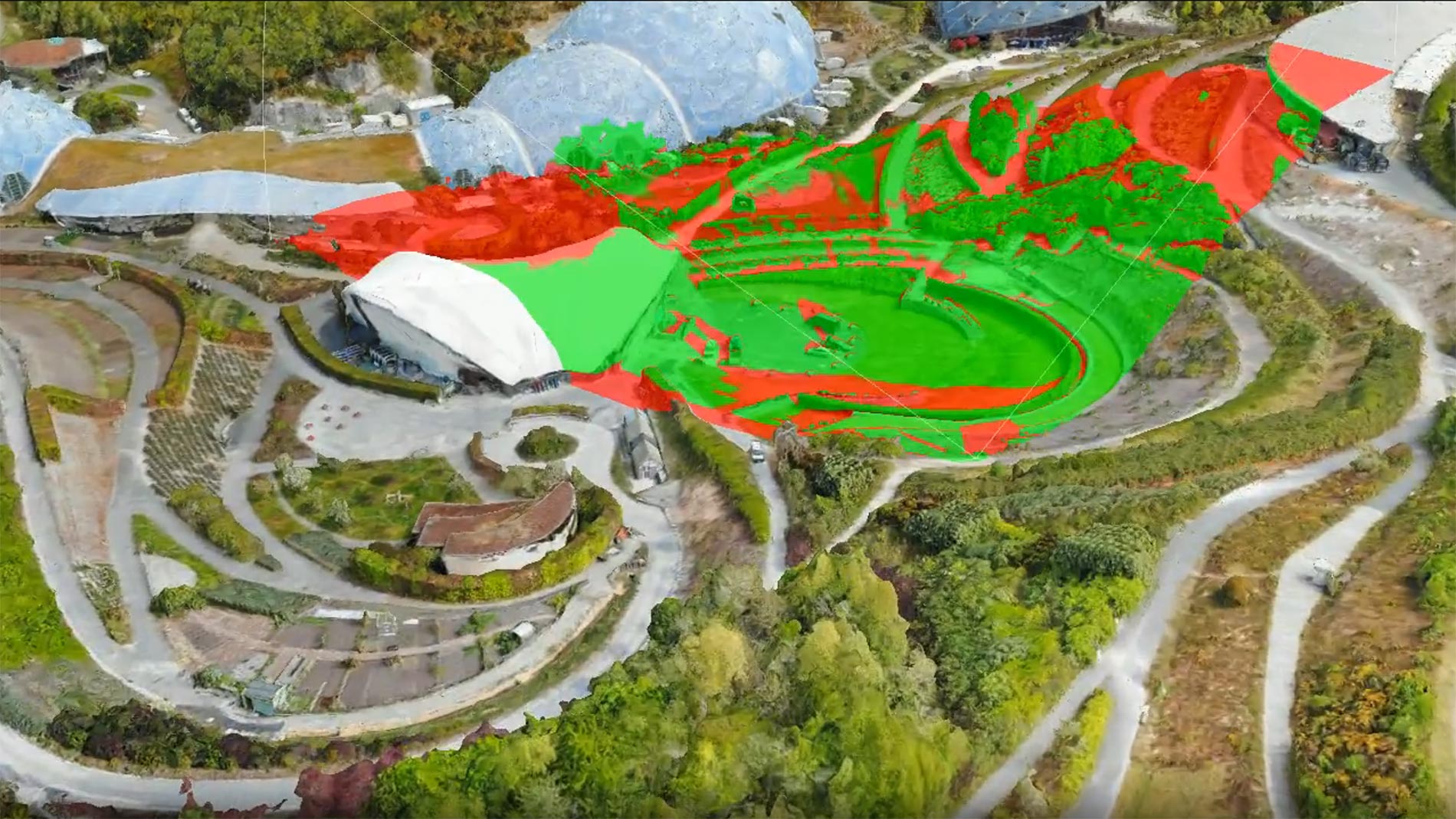 Skyline 3D visualization products used to plan and manage security for ...